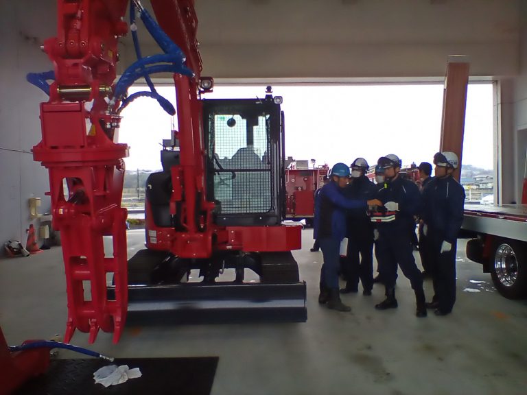 Remote-controlled construction robots for firefighters rescue operation ...